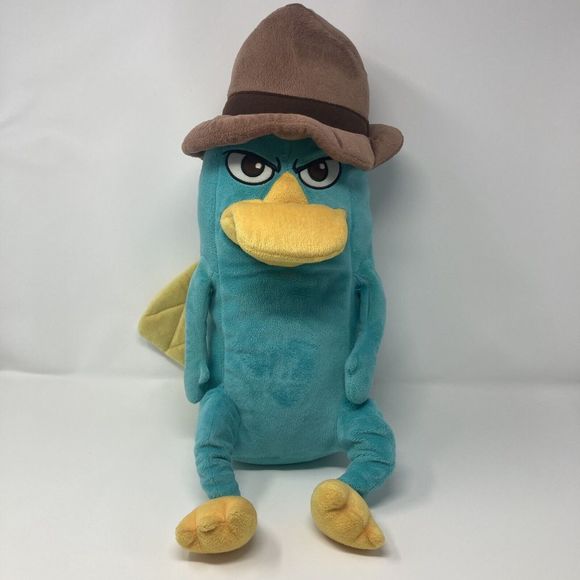 Disney | Toys | Agent Perry The Platypus Plush Disney Phineas And Ferb ...